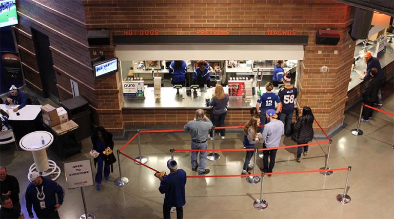 Lucas Oil Stadium Concessions Information and Maps
