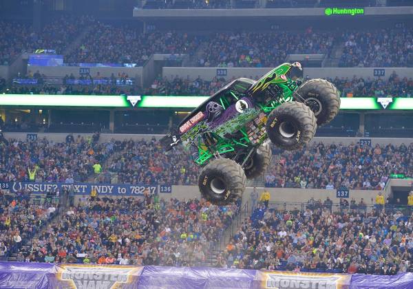 Monster Jam at Lucas Oil Stadium, Sat January 31 at 5 p.m.