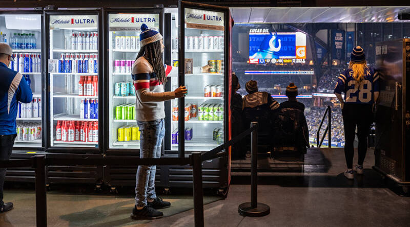 Lucas Oil Stadium Concessions Information and Maps